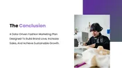 Get Our Fashion Marketing Plan PPT And Canva Template