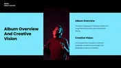 Use This Music Album Launch PowerPoint And Canva Template