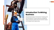 Get Our Mining Business PowerPoint And Canva Template