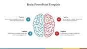 Brain PowerPoint Template for Presentation and Google Slides