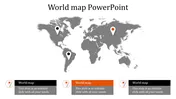 Editable UK Map PPT Presentation Template PowerPoint Slide