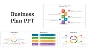 Get the Business Plan PPT Presentation-Chevron Design