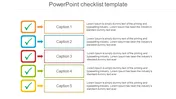 PowerPoint Checklist Presentation Template and Google Slides