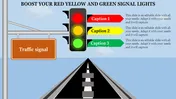 Explore Traffic Light Theme Presentation Slide