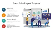 One Page Project Charter PPT Template and Google Slides