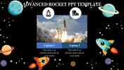 Technology Rocket PPT Template and Google Slides Themes