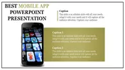 Presentation Smartphone PowerPoint Template & Google Slides