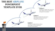 Free Airplane PowerPoint Template for Presentations