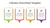 4 Blocker PowerPoint And Google Slides for Presentation