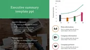One Page Management Summary PowerPoint And Canva Templates