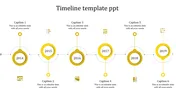 Benefits Life Timeline Template PPT Presentation Diagram