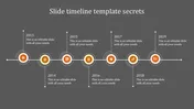 Buy Creative Personal Timeline Template For Presentation