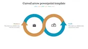 Circle Arrow PowerPoint Template and Google Slides