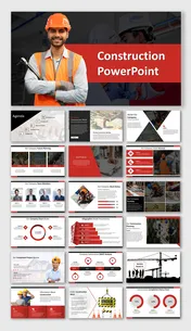 Construction PowerPoint Templates and Google Slides Themes