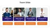 Team Member PPT Template Presentation and Google Slides