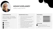 Free CV Template For PowerPoint and Google Slides