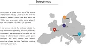 Editable Europe Map PowerPoint Template and Google Slides