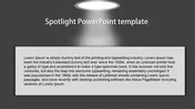 Grab Now! Spotlight PowerPoint Template And Google Slides
