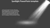 Grab Now! Spotlight PowerPoint Template And Google Slides