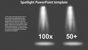 Grab Now! Spotlight PowerPoint Template And Google Slides