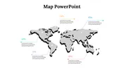 Editable Map PPT Presentation And Google Slides Templates