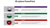 Editable 3D Sphere PPT Presentation and Google Slides