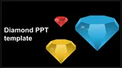 Browse Now! PowerPoint Template Diamond For Presentation