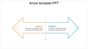 Engaging Arrows PowerPoint Template for Visual Communication