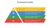 Add To Cart Pyramid PPT Templates Slide Design-Five Node