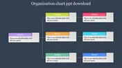 Project Organization Template PowerPoint & Google Slides