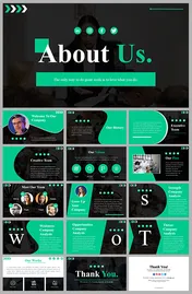 Download Now! About Us PowerPoint And Google Slides Themes
