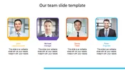 Editable Meet the Team PowerPoint Template and Google Slides