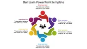 Our Team PowerPoint Template For Presentation Slide