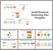Buy Now Business Plan PowerPoint with Six Nodes Slides