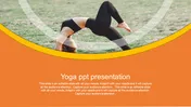 Get This Free Yoga Theme For PowerPoint Presentation Slide