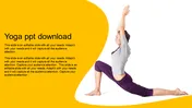 Yoga PowerPoint Template Free Download Google Slides