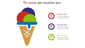 Customized Ice Cream PPT Template Free Presentation