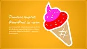 Elegant Ice Cream PPT Free Download Templates