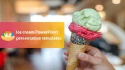 Customized Ice Cream PPT Template Free Presentation