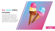 Free Ice Cream PowerPoint Presentation and Google Slides