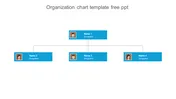 Concise Organization Chart Design PPT and Google Slides