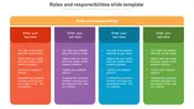 Ready To Use Roles And Responsibilities Free PPT Template