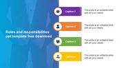 Editable Roles And Responsibilities PPT and Google Slides