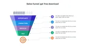 Exclusive Multicolor Funnel PowerPoint And Google slides