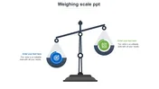 Free Weighing Scale PowerPoint Template and Google Slides