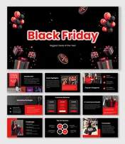 Black Friday PowerPoint Presentation and Google Slides