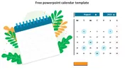 PowerPoint Weekly Calendar Template PPT For Presentation