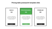Free Pricing Table Template PowerPoint and Google Slides