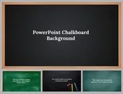 Free Chalkboard Background PowerPoint Template and Google Slides