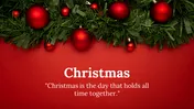 Christmas PowerPoint Background and Google Slides Themes